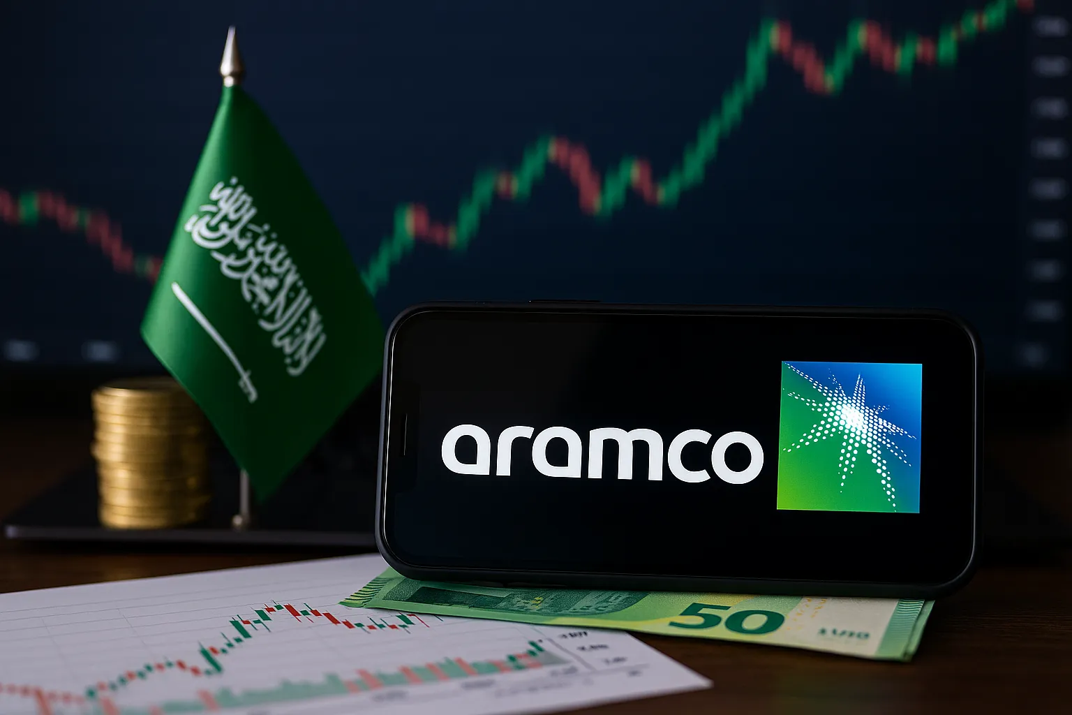 سعر سهم ارامكو | تداول سهم ارامكو | Aramco | المراقب